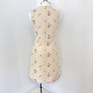 Vintage | Dresses | Vintage 9s M Cherry Embroidered Tocca Dress | Poshmark
